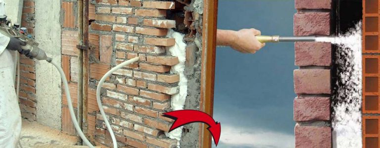 Insufflaggio isolamento intercapedini muri pareti | Insufflaggio